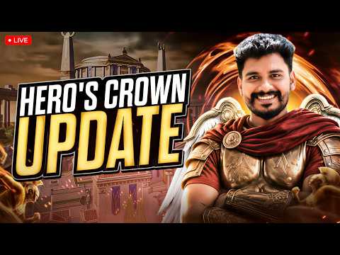 🔴 LIVE👑 Hero’s Crown Event வந்தாச்சு 😎 | BGMI LIVE 🔥 | Nesamani Gaming