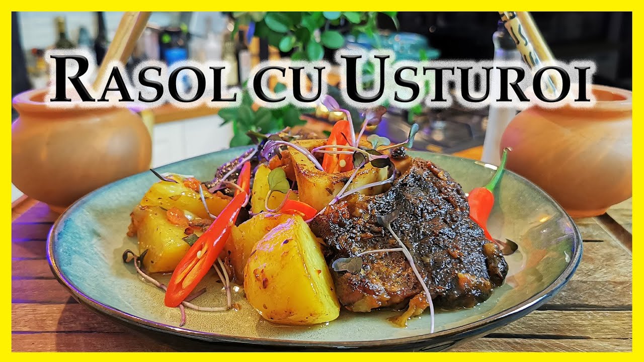 RASOL DE VITA COPT IN VIN ALB CU USTUROI SI CARTOFI - CHEF FLORIN ...