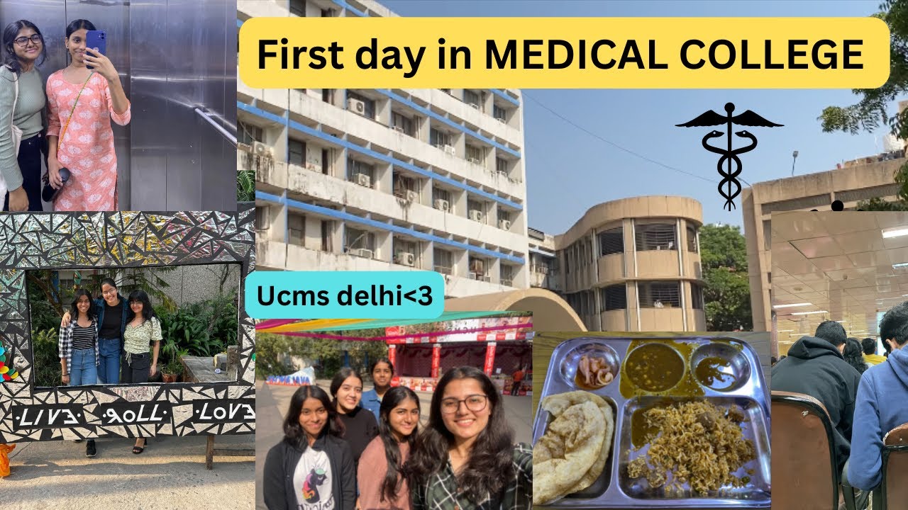 FIRST DAY IN MEDICAL COLLEGE| MBBS| fun| medicos| ucms delhi #neet # ...