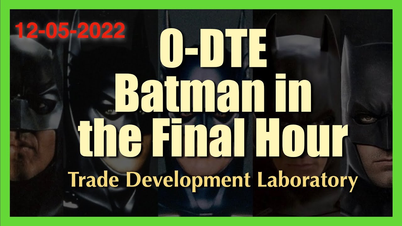 0-DTE Trade Development Laboratory - Batman in the Final Hour - YouTube
