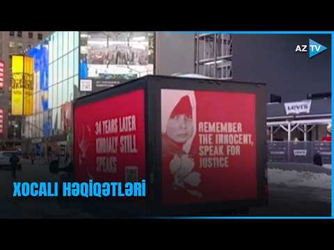 ABŞ-də Xocalı soyqırımı ilə bağlı məlumatlandırma aksiyası keçirilib