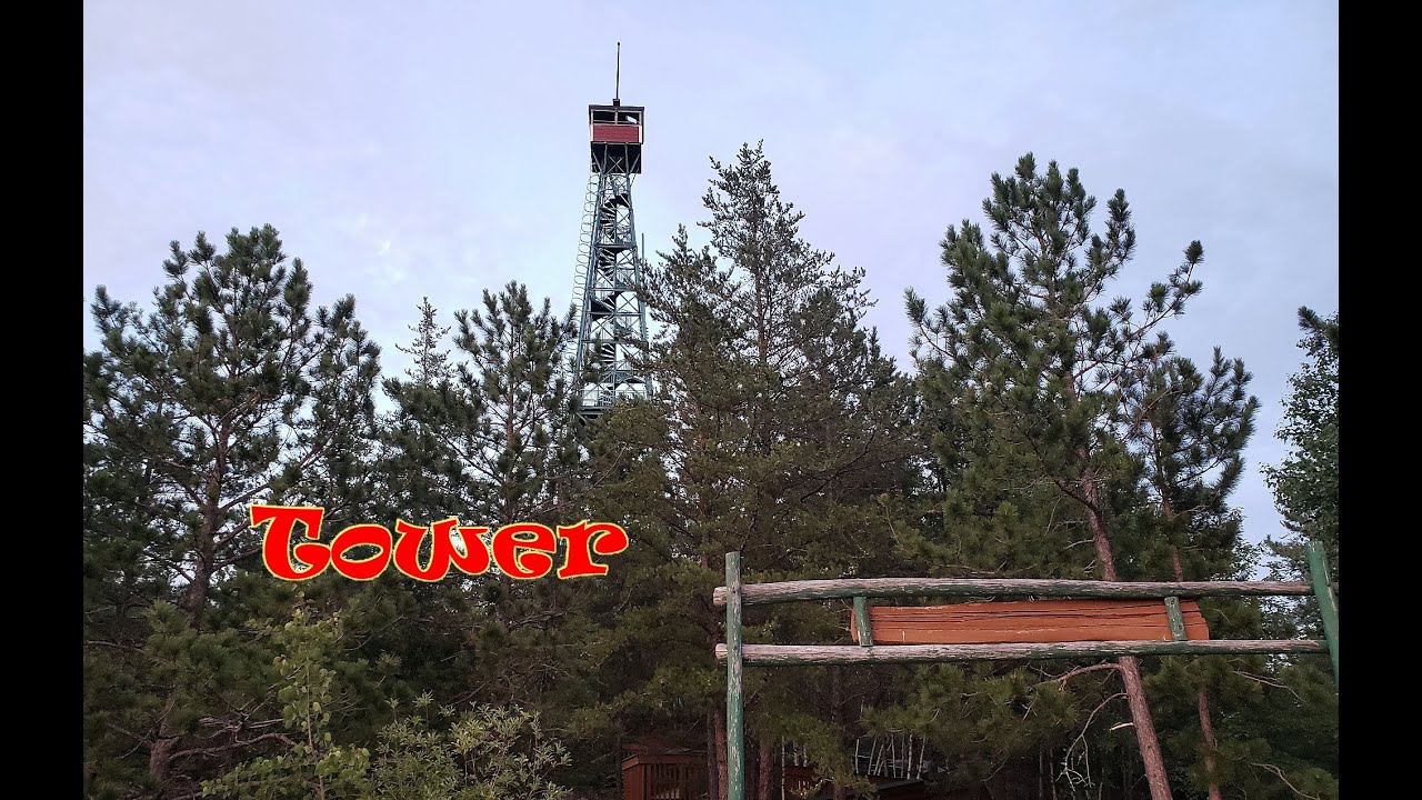 Temagami Fire Tower Sunset Explore Northern Ontario - YouTube