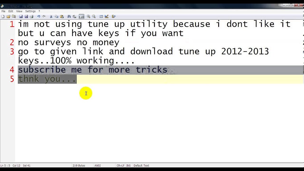 Tune up utility 2013 - YouTube
