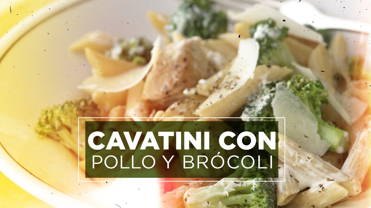 Cavatini con Pollo y Brócoli - YouTube