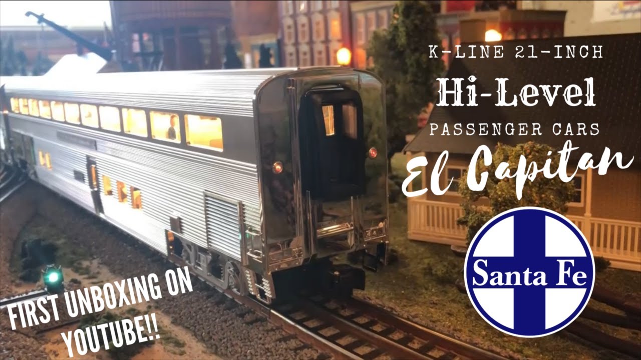 Now Arriving: K-Line Santa Fe 21 Inch Hi-Levels - YouTube