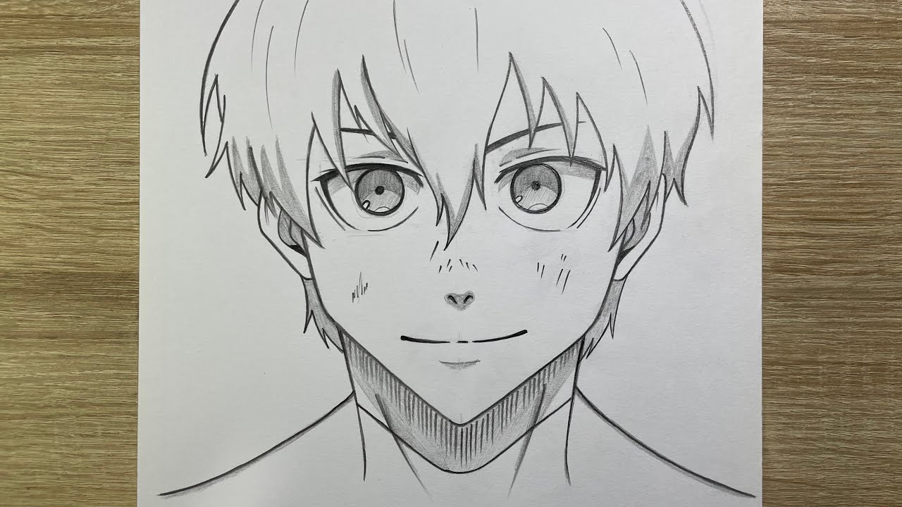 Comment Dessiner Isagi Yoichi de Blue Lock | Tutoriel Dessin Facile ...