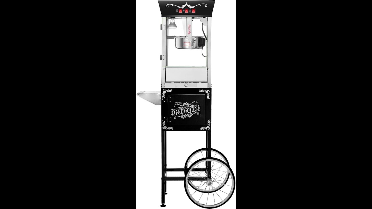 Popcorn Flawlessness: Meet the Early show Popcorn Machine! - YouTube