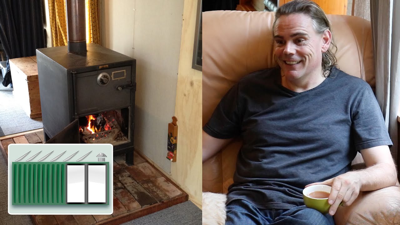 Shipping Container House – SAFE heating - YouTube