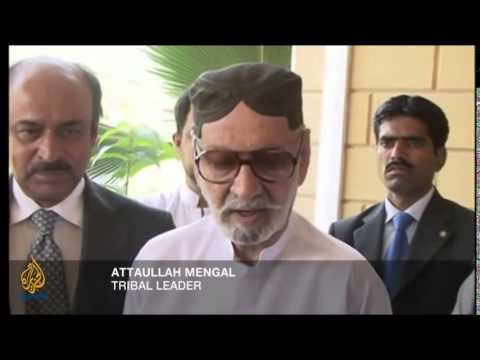 Baloch Leader Attaullah Mengal - YouTube