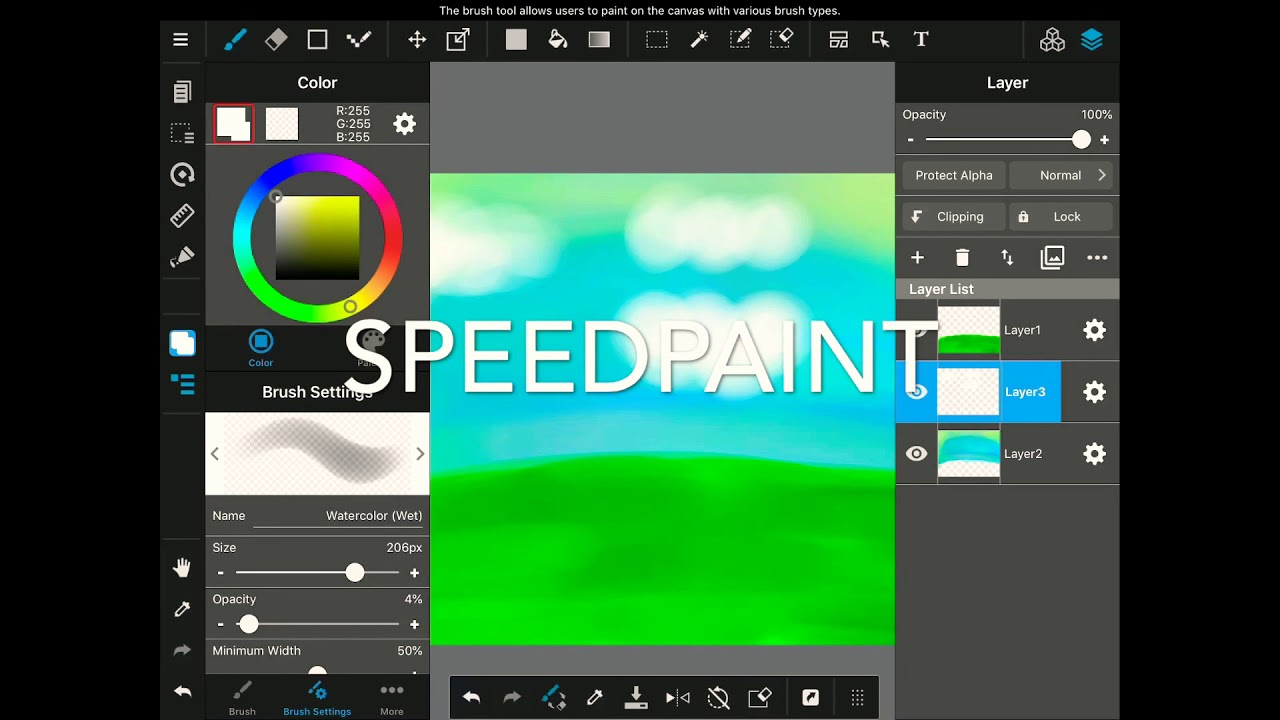 Speedpaint App