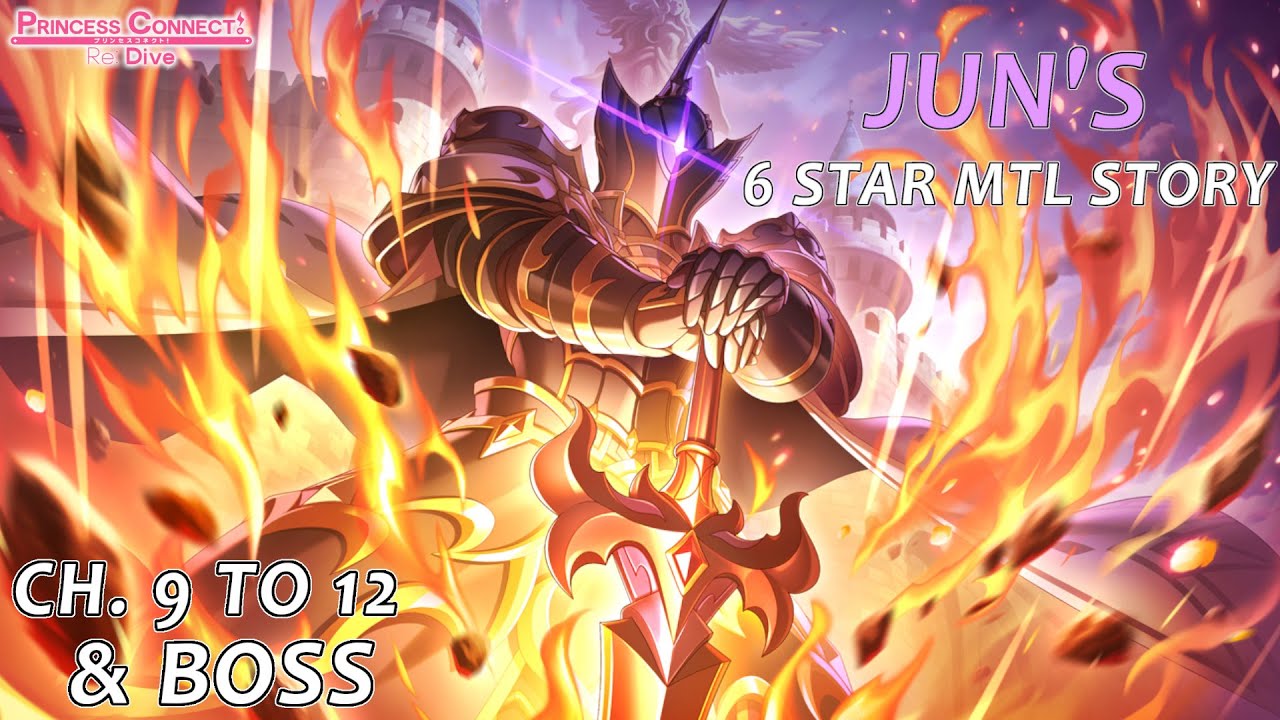 Princess Connect Re:Dive - Jun's 6 Star EX Character Story & Boss Fight ...