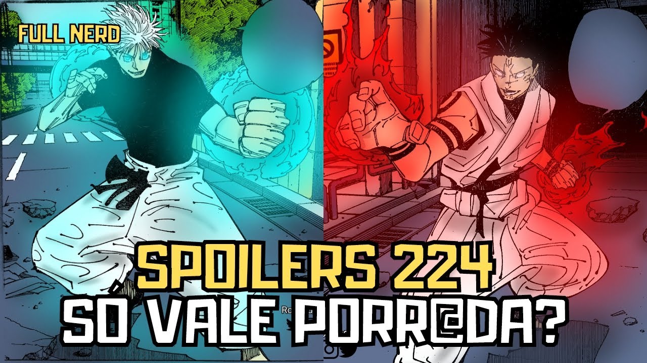 Jujutsu kaisen capitulo 224 | spoilers - YouTube