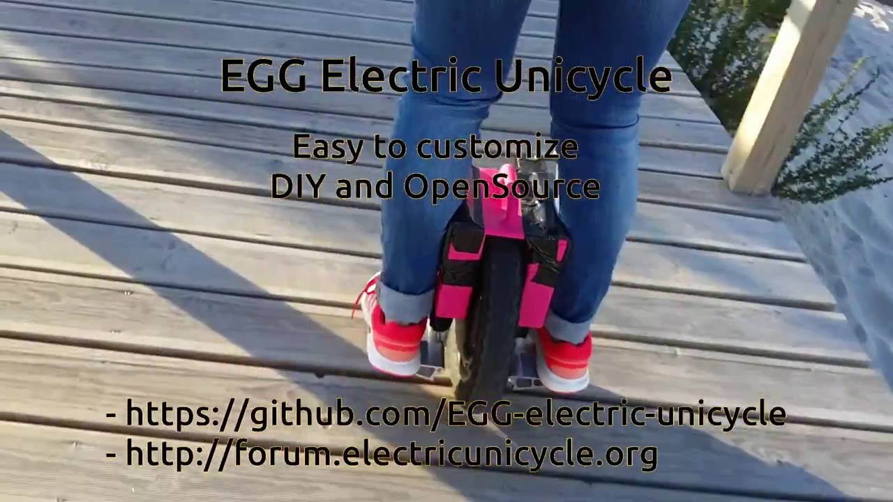 EGG Electric Unicycle - YouTube