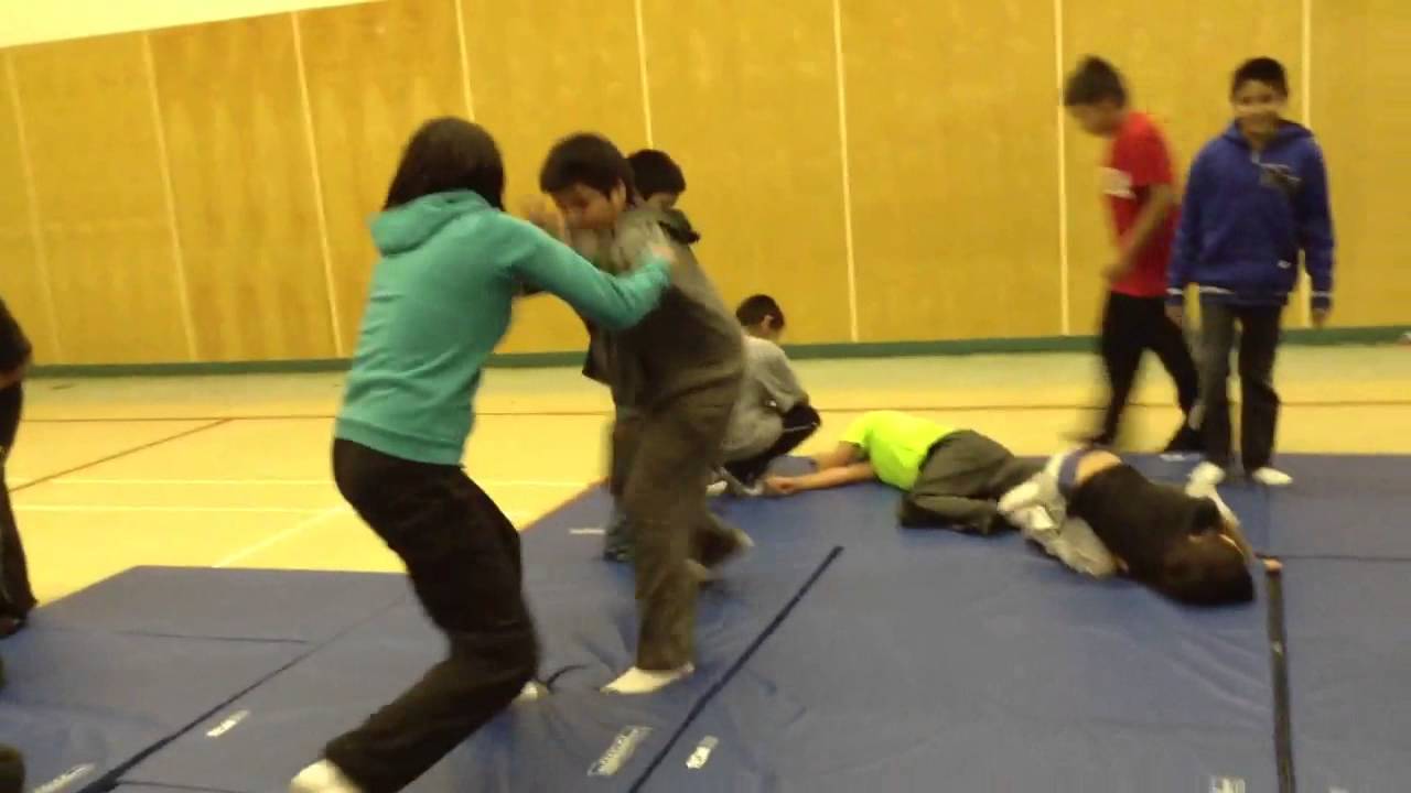 Brother And Sister Grappling - YouTube