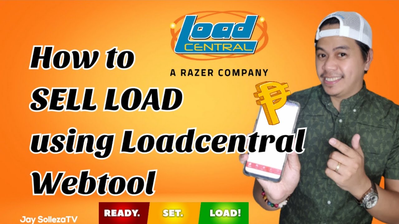 How to SELL LOAD using Loadcentral Webtool - YouTube