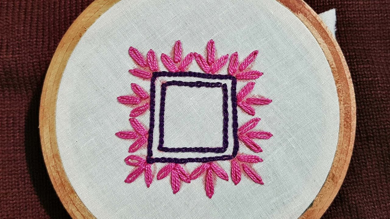 hand embroidery new design easy hand work for beginners - YouTube