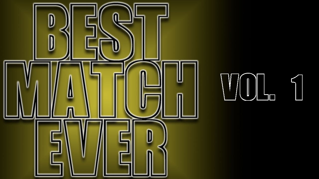BEST WWE MATCHES EVER | NoSo Best Match Ever #1 - YouTube