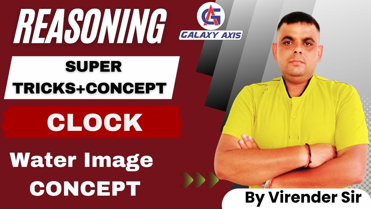 Clock | Clocks Reasoning Tricks| Water Image Clock Reasoning Trick/In ...