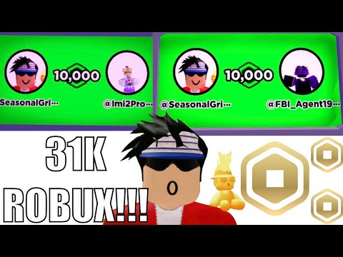 I donated over 31,000 robux inside of Pls Donate! - YouTube