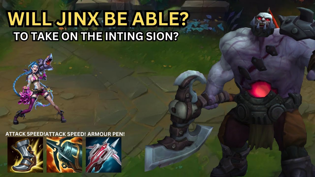 JINX TOP INTO VERY HARD INTING MATCH UP! JINX ESCAPES FOR LIFE! A-Z Top ...