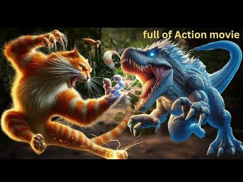 Cat vs Dinosaur...😱 Ai Meow #cat #cute #cutecat | Cat Vs Dinosaur 🦖 Ai ...
