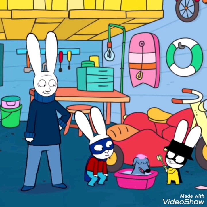 Es Hora Del Baño (Simon Rabbit) - YouTube