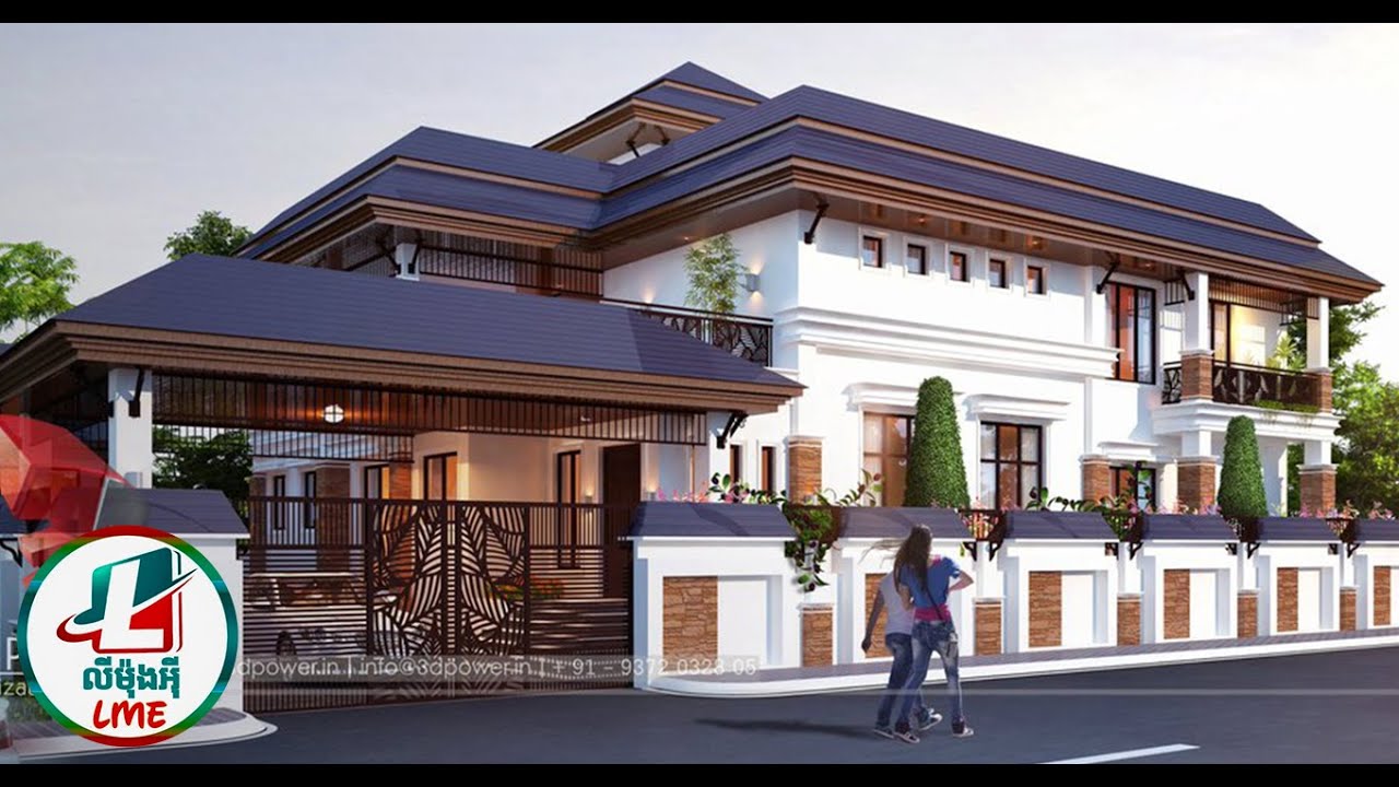 SketchUP Khmer for exterior Part5 - YouTube