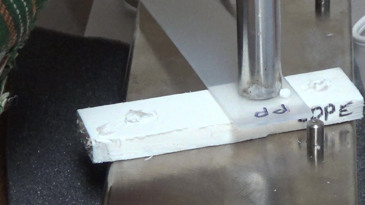 Experimenting/playing with DIY Ultrasonic Plastic Welding - YouTube