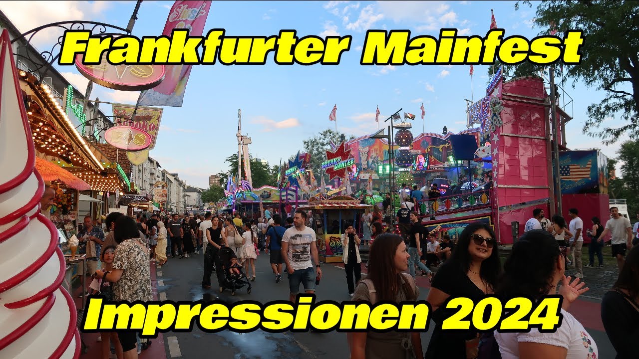 Frankfurter Mainfest Impressionen 2024 - YouTube