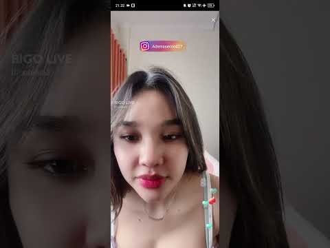 Adenia Bigo Live Pakai Baju Dinas 💦