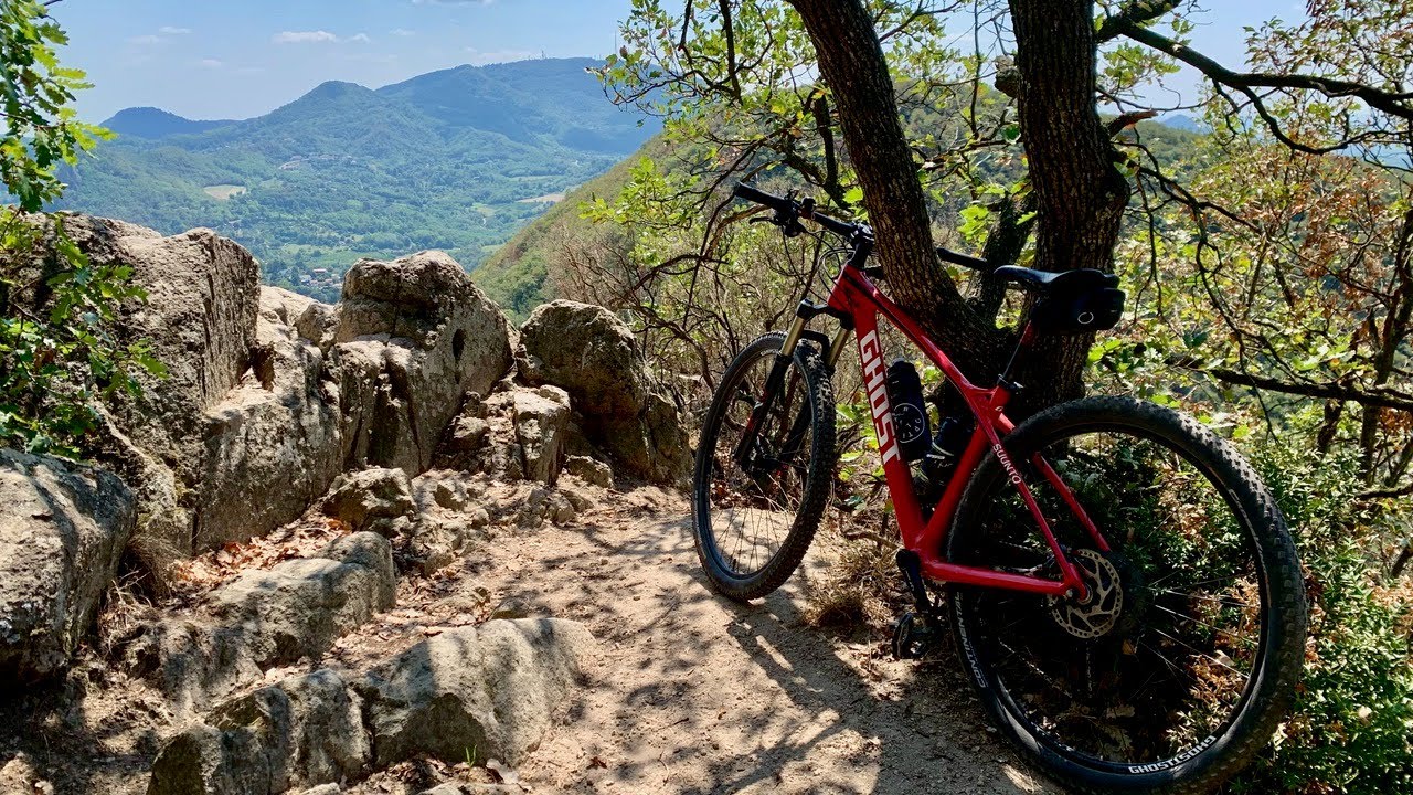 Mountain bike sui Colli Euganei - Parte 1 - YouTube