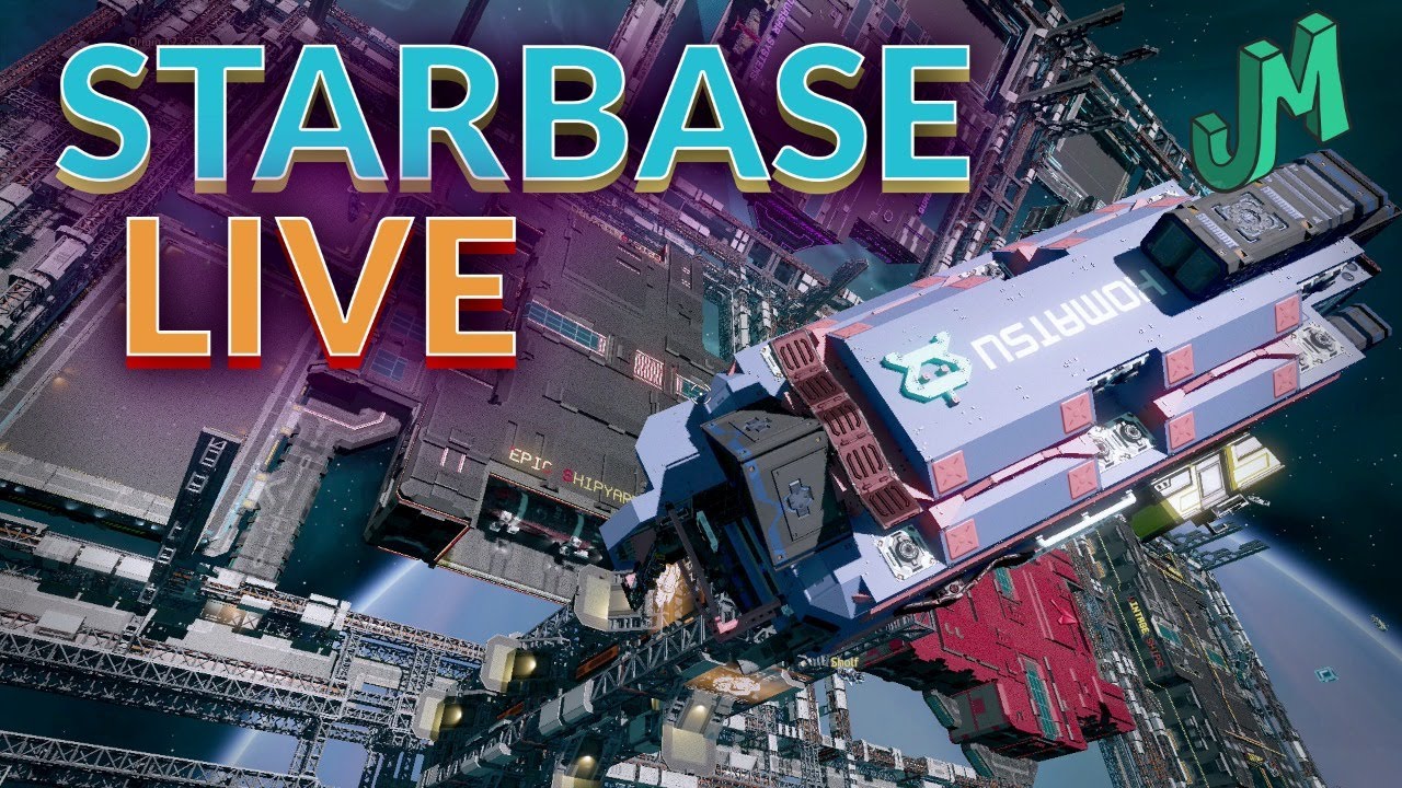Starbase 🤖 Station and Ship Building 🔋 Stream 12 - YouTube