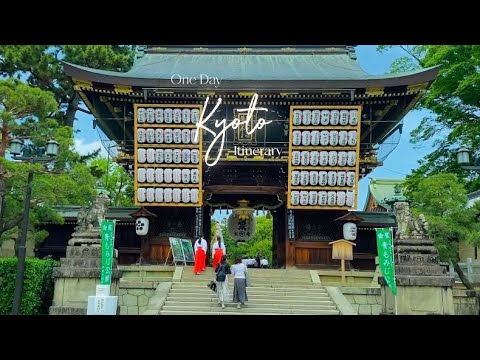 Kyoto 1 Day Itinerary Idea