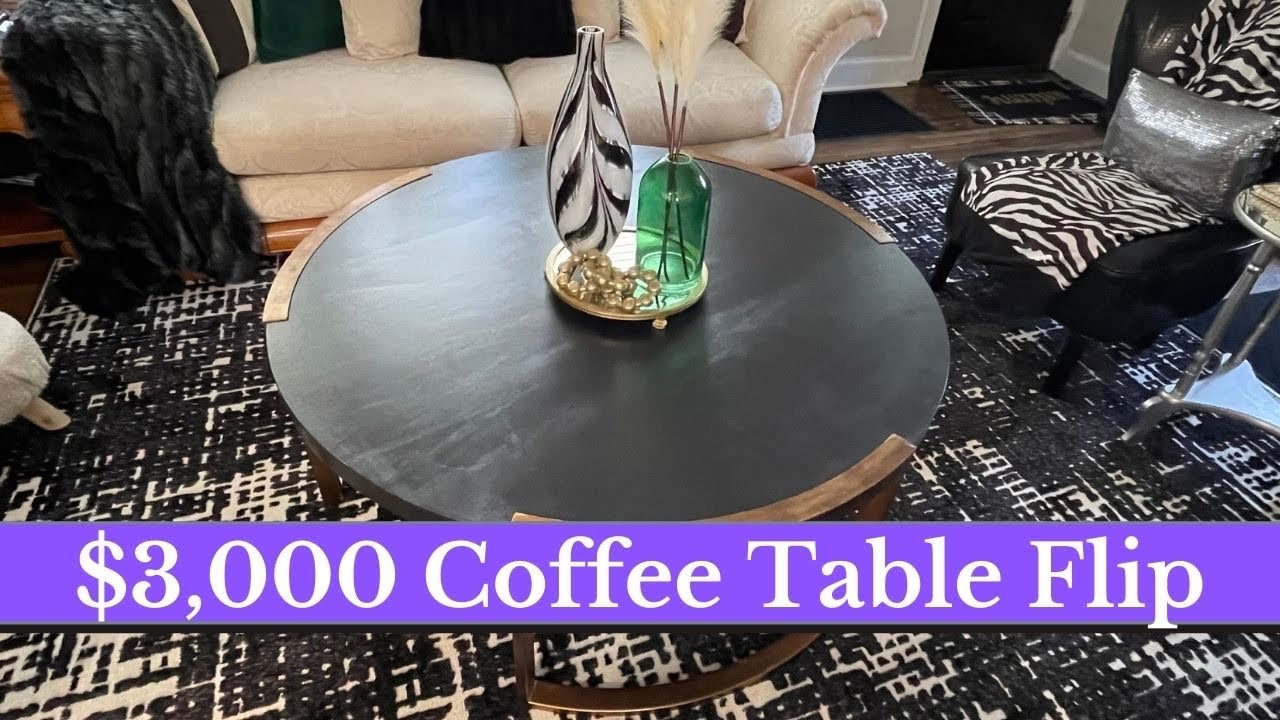 $3,000 Coffee Table Flip - YouTube