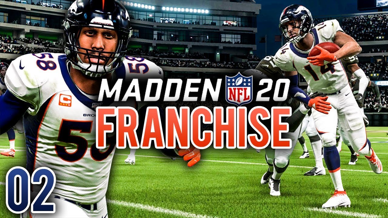 Madden 20 Franchise (Year 1) Ep.2 - Week 1 Debut vs Raiders - YouTube