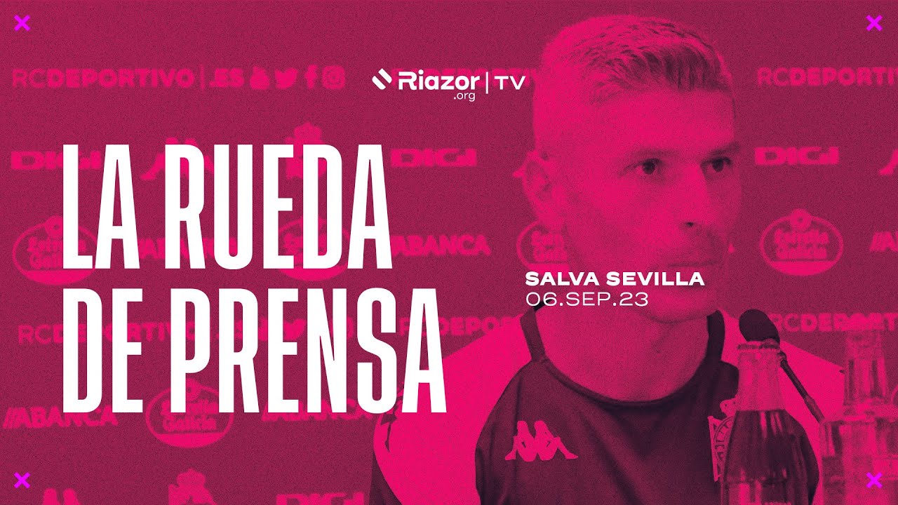 Presentación Salva Sevilla con el RC Deportivo - YouTube