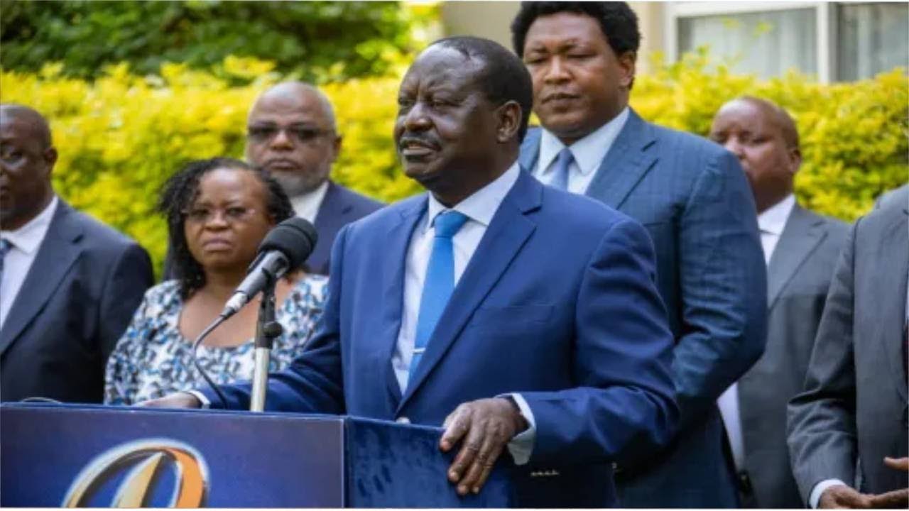 BREAKING NEWS:RAILA ODINGA CALLS OFF KAMKUNJI RALLY AFTER UDA GOONS ...