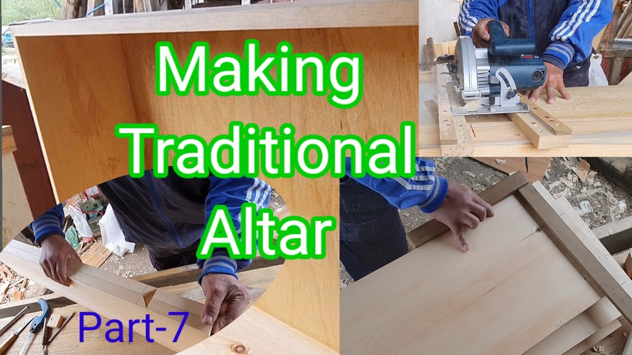 How to make traditional altar (Part-7) - YouTube