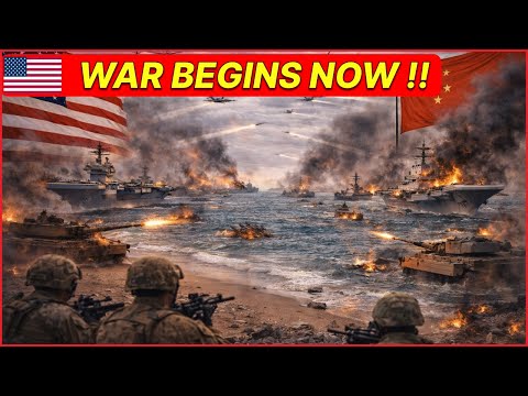 USA vs China WAR: The First Major Naval Battle