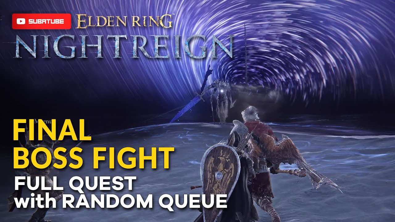 ELDEN RING NIGHTREIGN FINAL BOSS HEOLSTOR Full Quest Lv.15 route with RANDOM Queue - IRON EYE ...