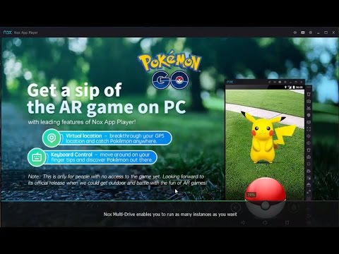 How to Install Nox Player for Pokemon Go - YouTube