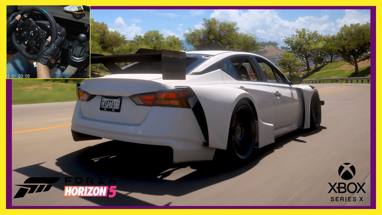 NISSAN ALTIMA | FORZA HORIZON 5 | XBOX SERIES X | VOLANTE LOGITECH G923 ...