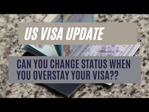 US Visa || Can You Change Status When You Overstay Your Visa?? - YouTube