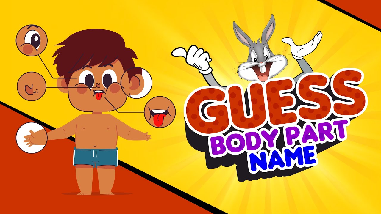 Learn Body Parts for Kids: Guess the Right Name | Fun Educational Video ...