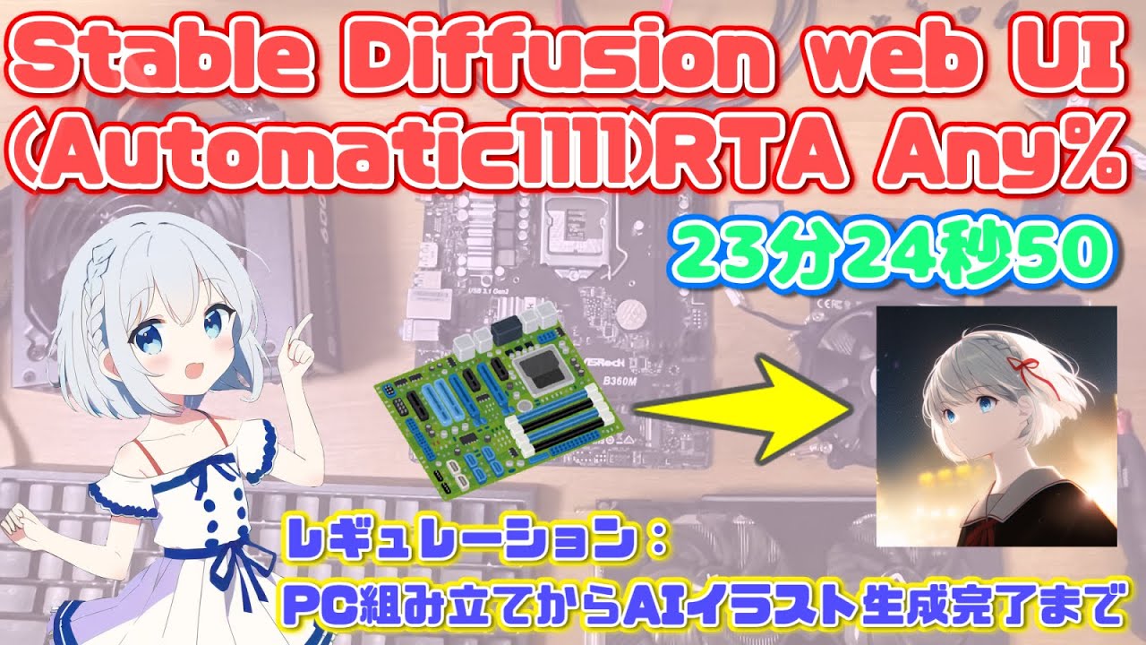 Stable diffusion WebUI automatic1111 Any% 23:24:50 - YouTube