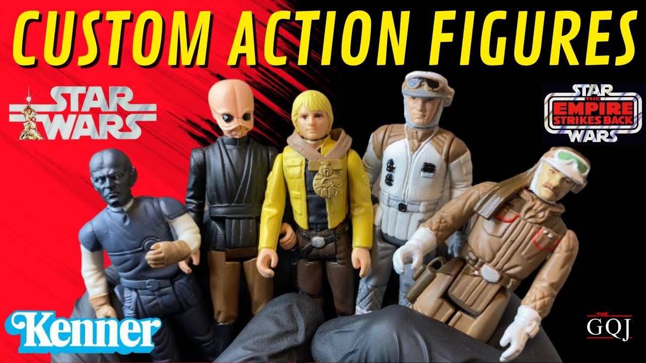 Custom DIY Vintage 3 3/4” Star Wars Action Figure Channel Gift Part 2 ...