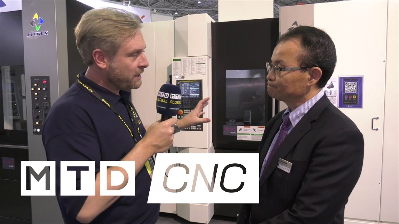 Multi pallet HMC in action at TIMTOS - YouTube