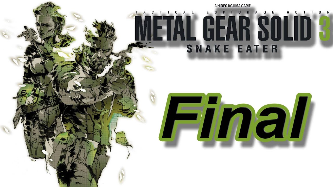Metal Gear Solid 3 Snake Eater Final - El Nacimiento de Big Boss🎖 - YouTube