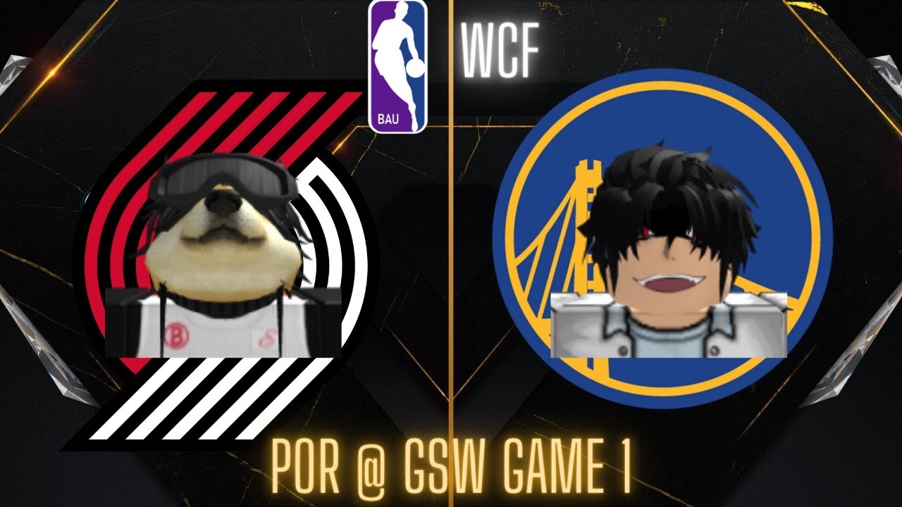 (POR @ GSW) WCF GAME 1 - YouTube