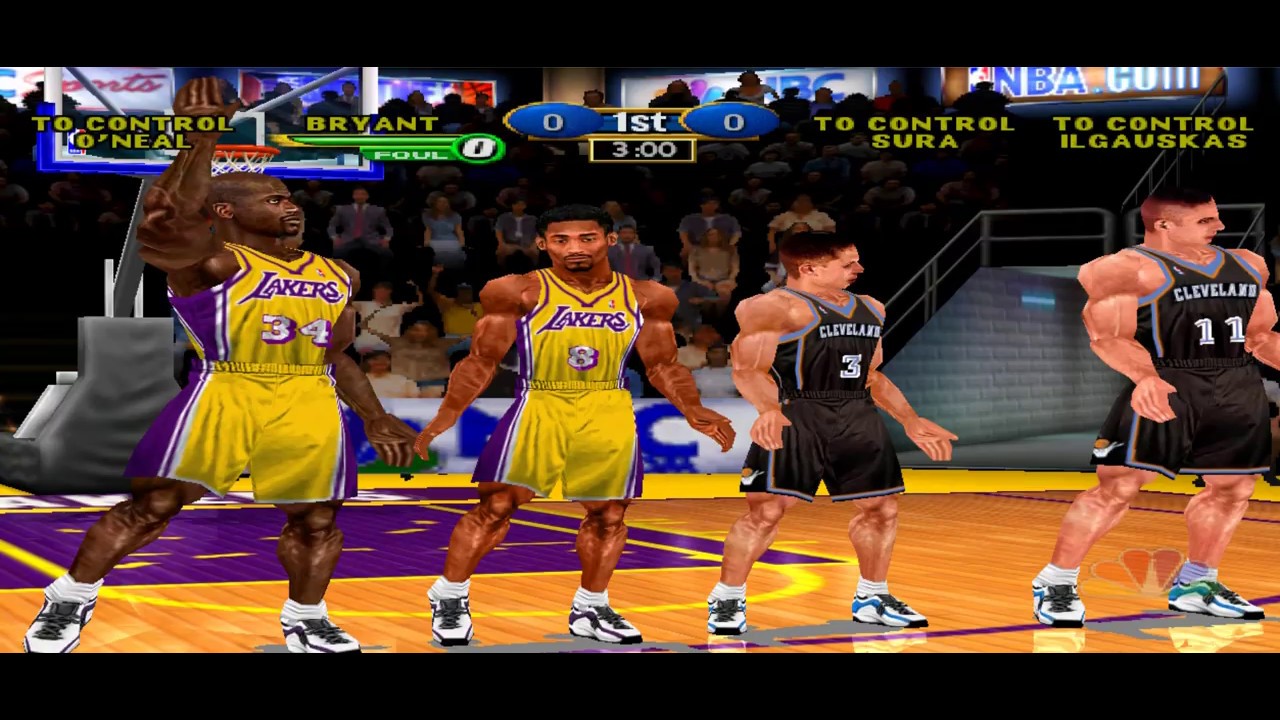 NBA Showtime NBA On NBC - Dreamcast Sega - test Windows 10 - YouTube